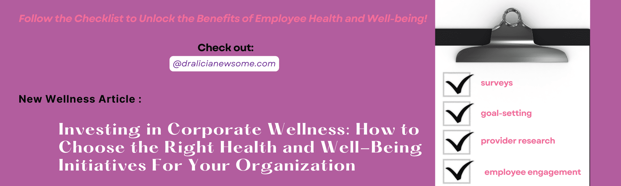 Investing in Corporate Wellness: How to Choose the Right Health and ...